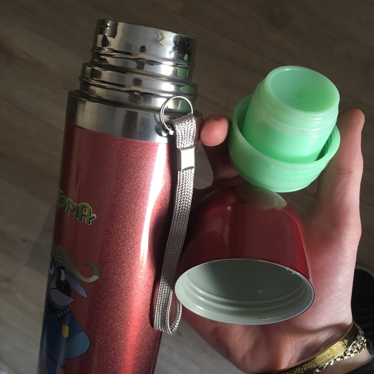 Термос детский Zootopia Герои Зверополис термочашка 500 мл розовый ...