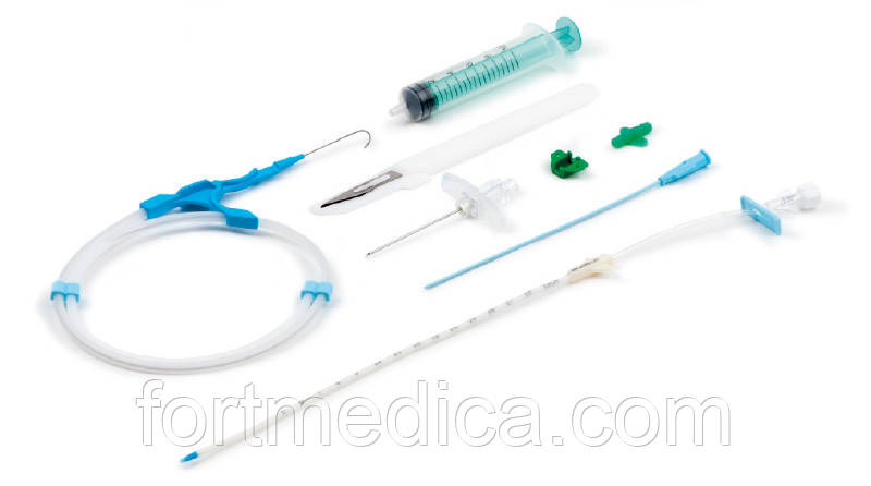 Комплект для катетеризации крупных сосудов (по Сельдингеру) 1-канальный ...