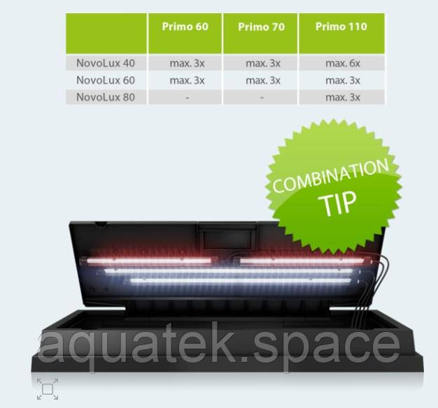 Juwel NovoLux LED 60 white, лампа светодиодная 8 Вт 49 см, цена 1440 ...