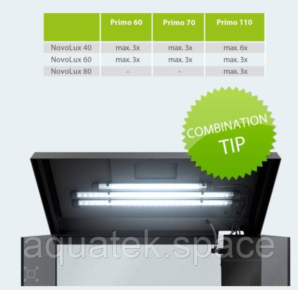 Juwel NovoLux LED 60 white, лампа светодиодная 8 Вт 49 см, цена 1440 ...