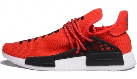 Мужские Кроссовки Adidas X Pharrell Williams Human Race NMD Red (адидас ...