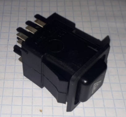 Кнопка аварийки Таврия Славута ЗАЗ 1102 1103 1105 ВАЗ 2108 2109 21099 ...