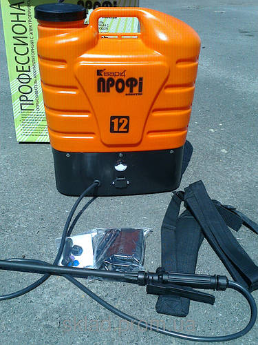 Опрыскиватель аккумуляторный Кварц Профи-электро ОГ-112Е (12 л), цена ...