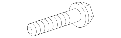 Болт кріплення задньої підвіски M14 X 2.0 X 80 GM 11589357 92139061 ...