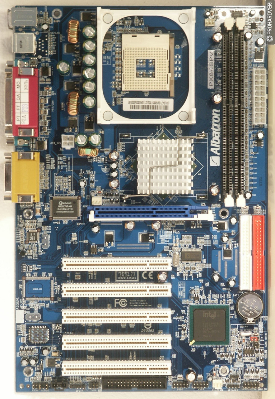 Купити Материнська плата Albatron PX848PV, s478 у Києві від компанії ...