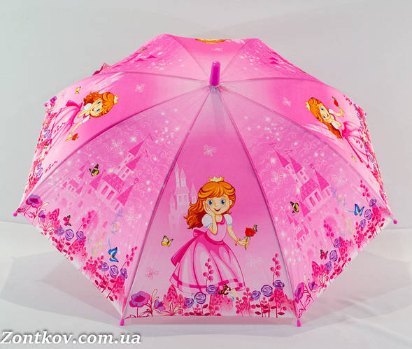 Детский зонтик для девочек на 5-9 лет от фирмы "SL" (ID#875641150 ...