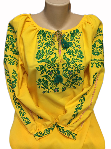 Вышиванка женская "Ротлин" BI-0025 (ID#877210798), цена: 1210 ₴, купить ...