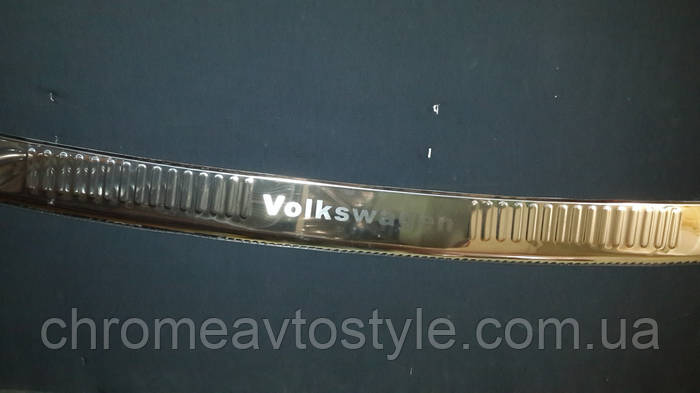 Купить Накладка на задний бампер Volkswagen Caravelle T5 (2009-2015) с ...