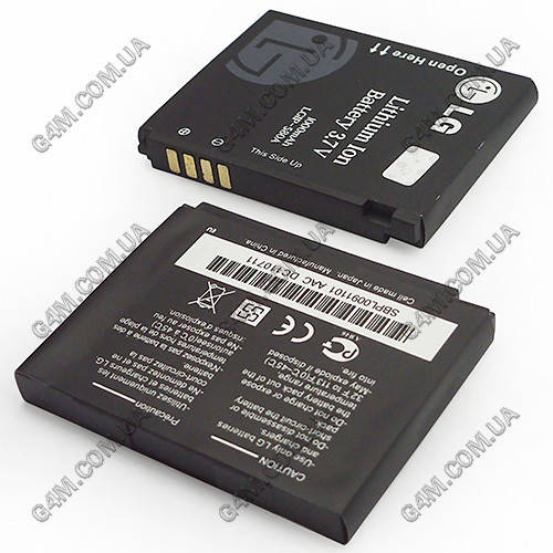 Аккумулятор LGIP-580A для LG KU990, KC780, KC910i, KE990, KE998, KF700 ...