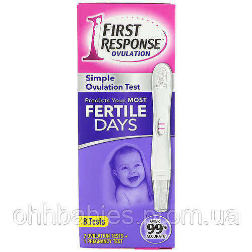 First Response, Ovulation And Pregnancy Test Kit, 7 Ovulation Tests +1 ...