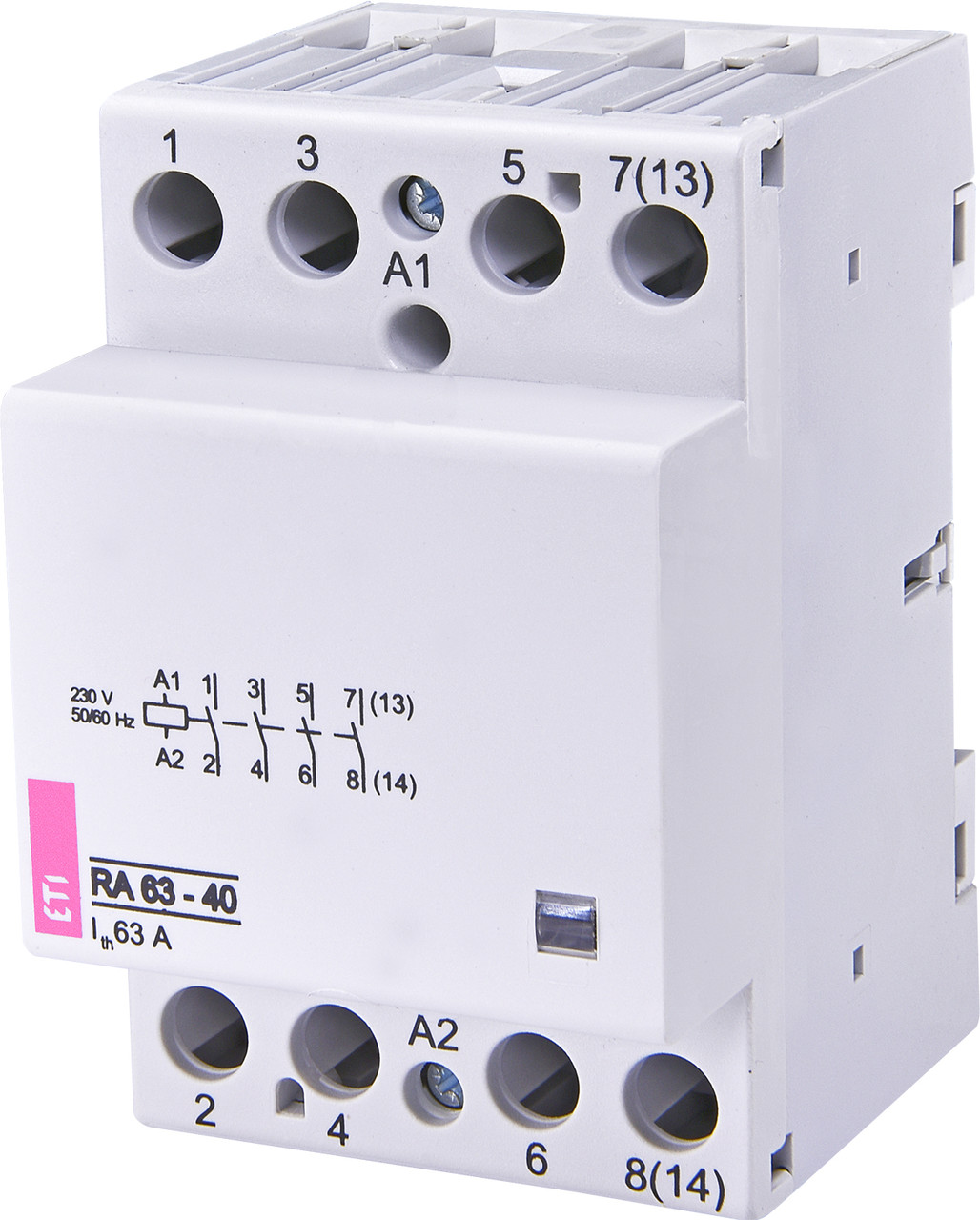 Купити Контактор модульний RA 63-40 230V AC, ціна 1165.69 ₴ - Prom.ua ...
