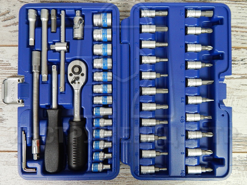 Купити Набір інструментів King Roy 046 MDA (46 предметів), ціна 1299 ₴ - Prom.ua (ID# 95956883)