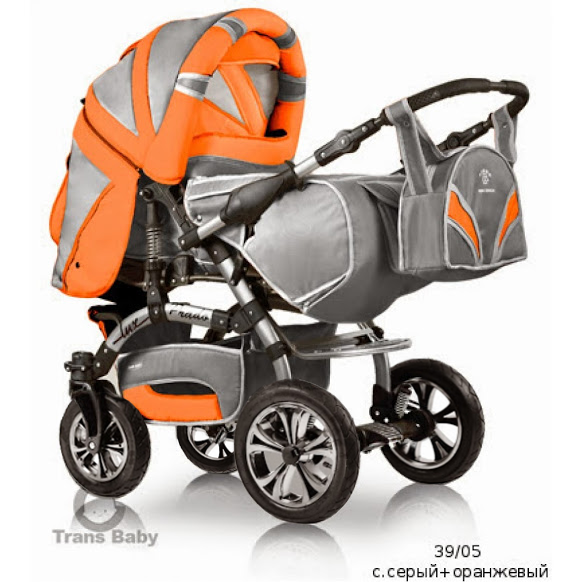 Купити Коляска-трансформер Trans Baby Prado lux синій + металік 34/16 ...