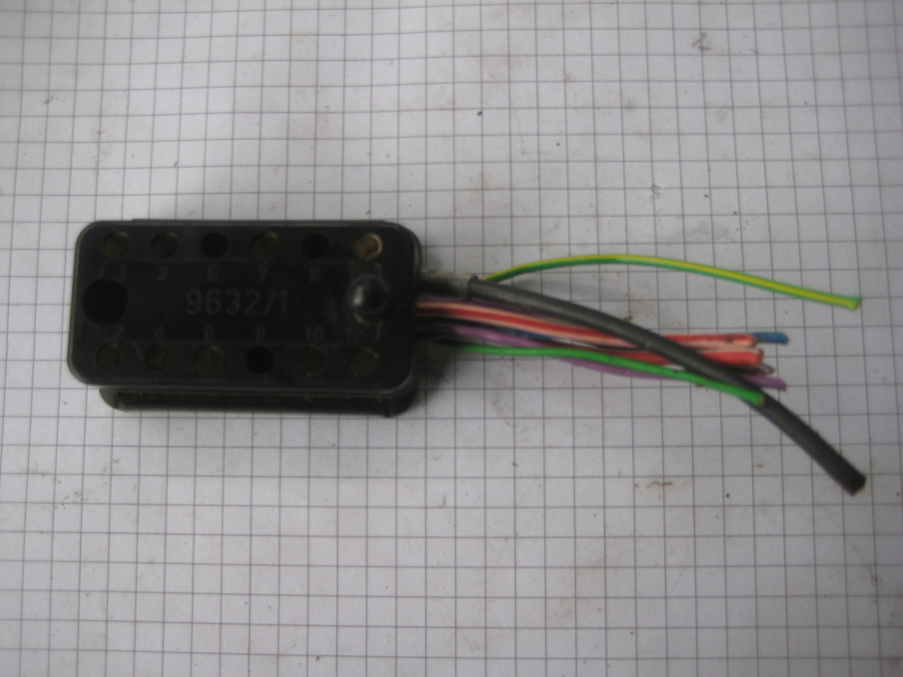 Купити Роз'єм проводки 9632/1 Мерседес 124 Mercedes Benz W124, ціна 40 ...