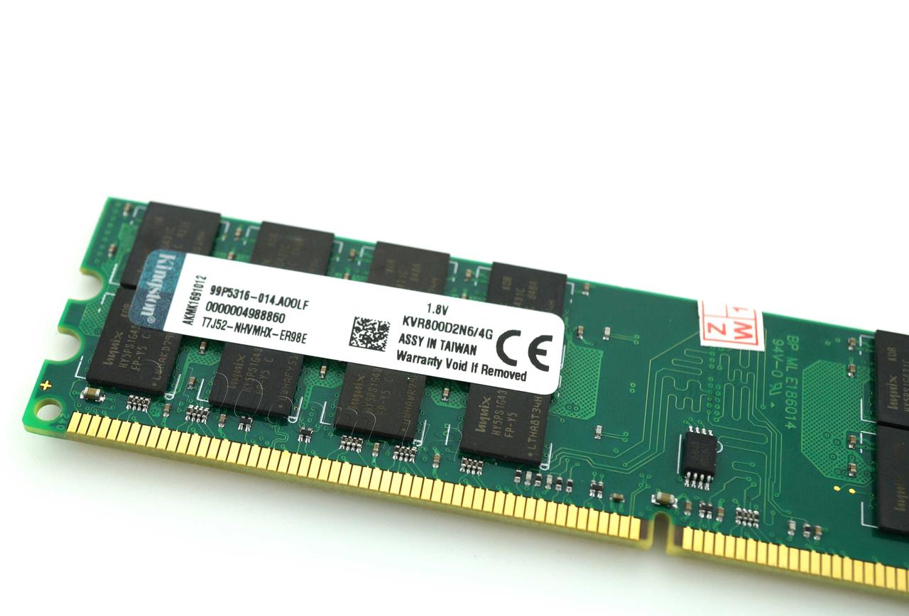 Оперативная память Ddr2 4gb 800mhz Amd Kvr800d2n6 4g ОЗУ ДДР2 4 Гб