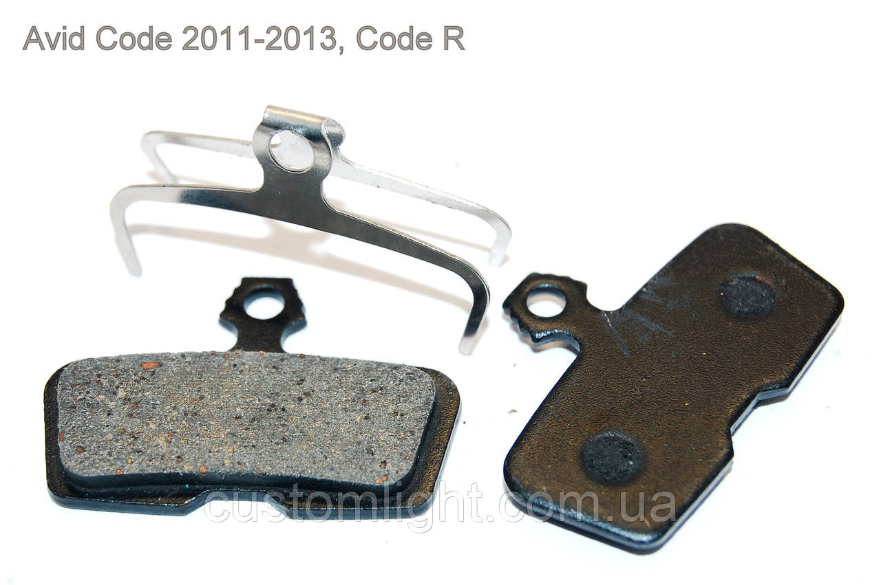 Гальмівні колодки для Avid Code (2011-2014),SRAM Code R, Code RSC , Sram Guide RE напівметалеві ...