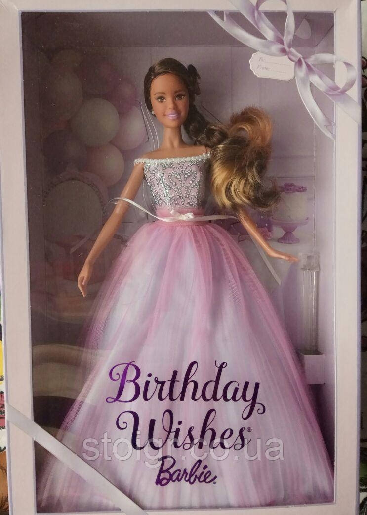 Купить Barbie Collector Birthday Wishes Коллекционная Барби брюнетка ...