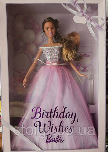 Купить Barbie Collector Birthday Wishes Коллекционная Барби брюнетка ...