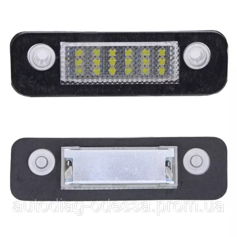LED Диодные Фонари Подсветки Номера Ford Mondeo MK2 Fusion Fiesta MK5 ...