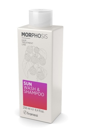 Framesi Morphosis Sun & Wash Shampoo солнцезащитный шампунь для волос всех типов, 250 мл, Италия ...