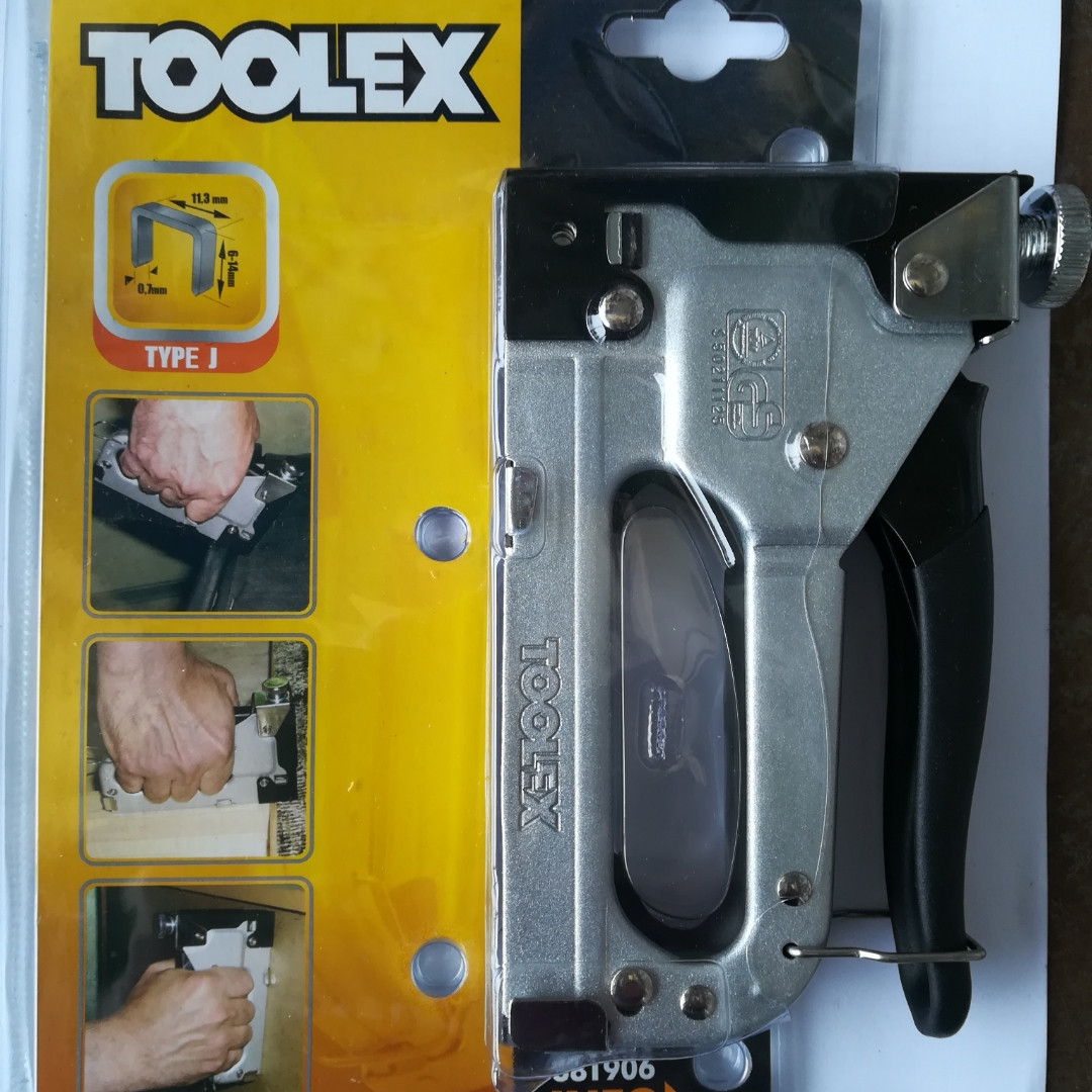 Купити Степлер механічний "TOOLEX" для скоб 4-14 мм рифлена рукоятка ...