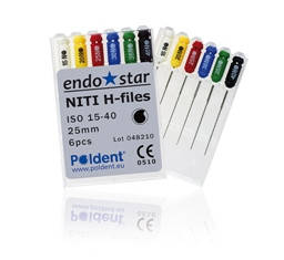 NITI H-FILE ENDOSTAR, Poldent (Н-файли) №20, 25 (ID#1755622498), цена ...