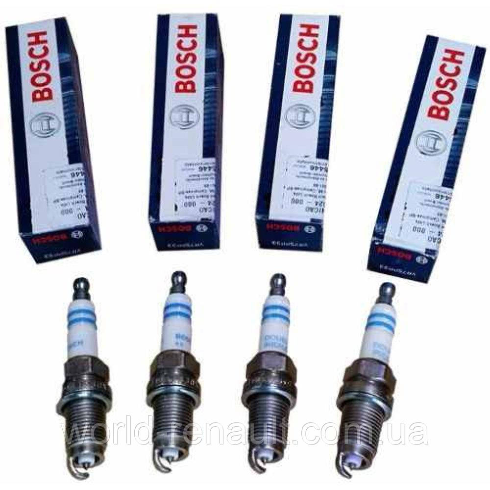 Свічки запалювання на Рено Лагуна III 2.0i 16V M4R/ BOSCH 0242135524 ...