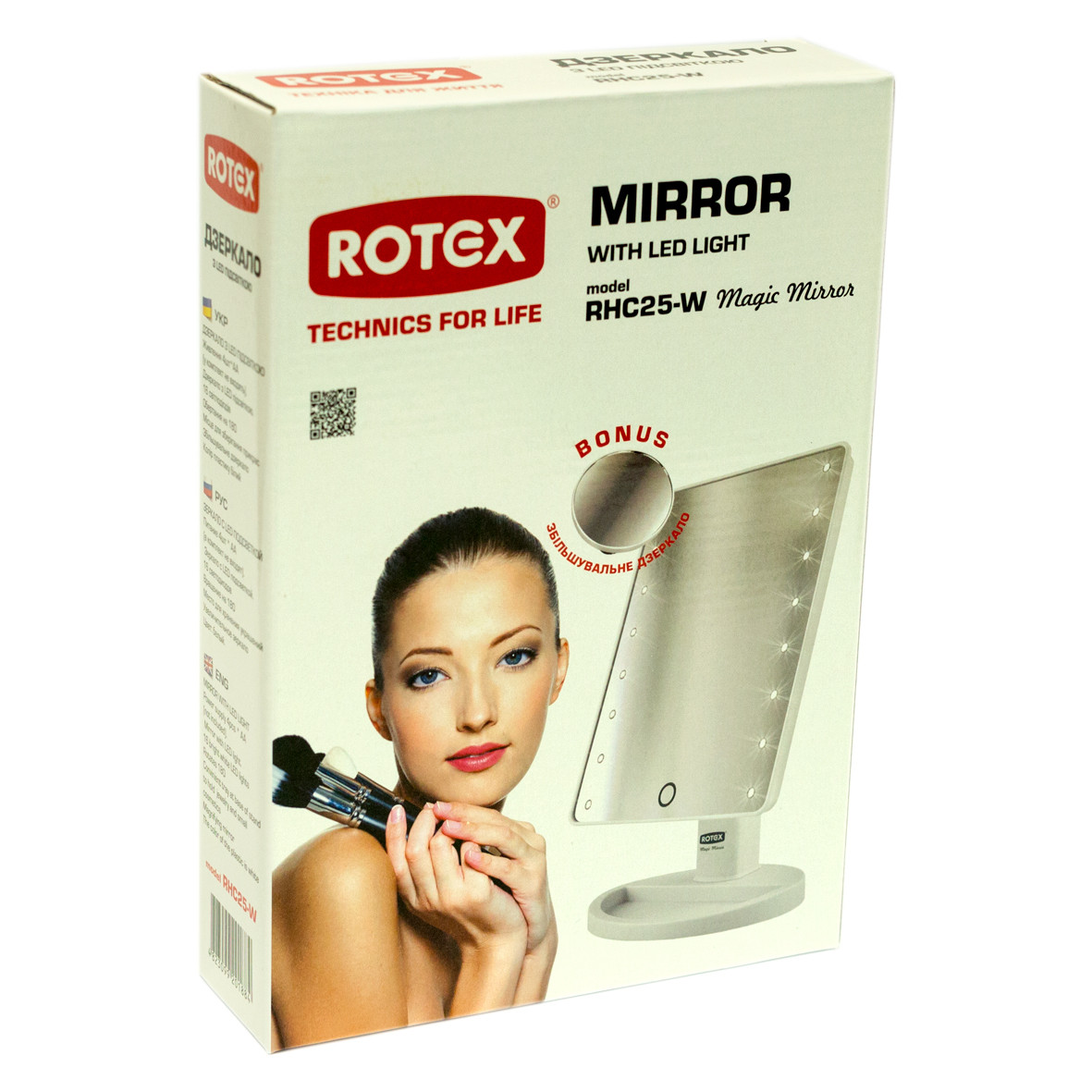 Дзеркало ROTEX RHC25-W Magic Mirror (ID#893343002), цена: 612 ₴, купить на Prom.ua