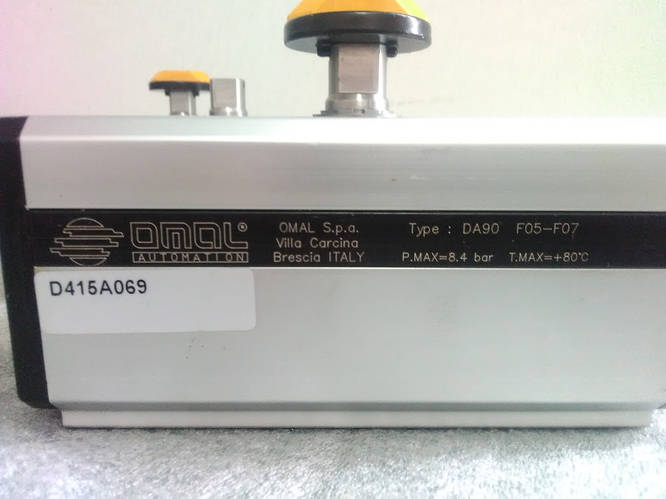 Пневмопривод Omal двойного действия DA90", цена 3821.72 грн — Prom.ua (ID#893585852)