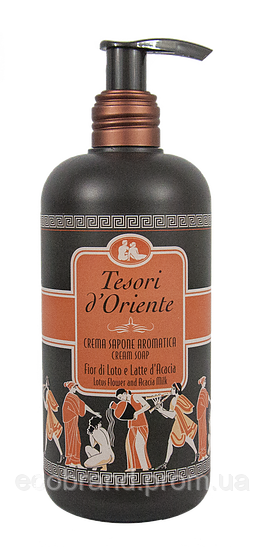 Кремове Мило Квітка Лотоса І Масло Ши Tesori Doriente Crema Sapone Fior Di Loto E Karite