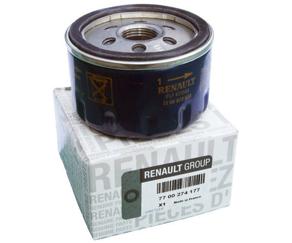 Фільтр оливний Renault Scenic II 1.4i 16 V, 1.6i 16 V (K4J, K4M). Оригінал Renault 7700274177 ...