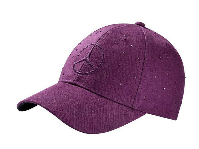 Женская бейсболка Mercedes Women's Сap, 100% cotton. Plum, (B66953160 ...