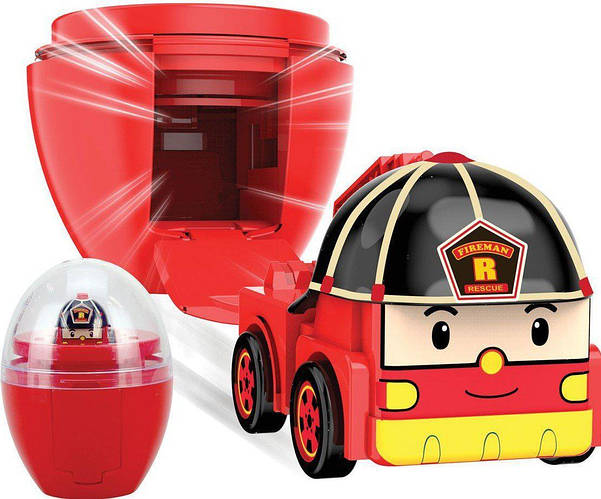 Купити Міні-машинка Robocar Poli Рой в яйці 2,8 см (83290), ціна 228 ...