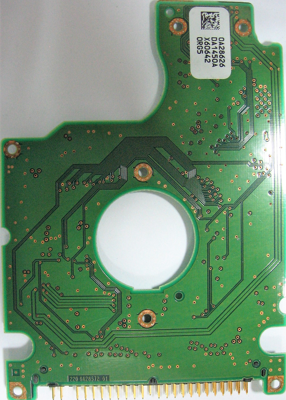Плата HDD PCB Hitachi 0A28572 0A28626 (HTS541680J9AT00 HTS541612J9AT00 ...