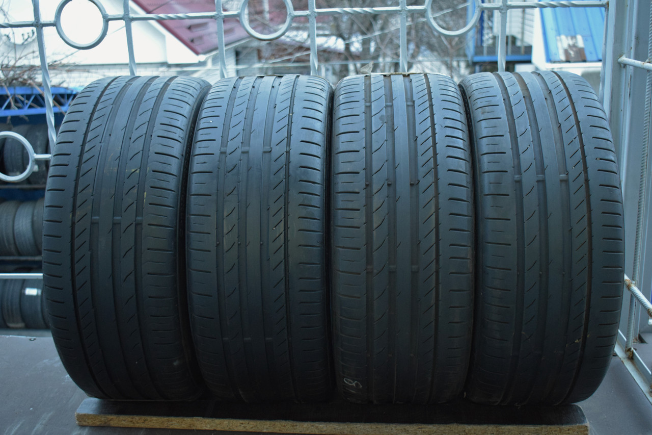 Летние шины б/у 225/40 R18 Continental, комплект, 5 мм. [Категорія] от ...