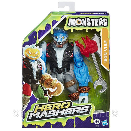 Розбірна фігурка конструктор Iron Vulf Monsters Hero Mashers Hasbro ...