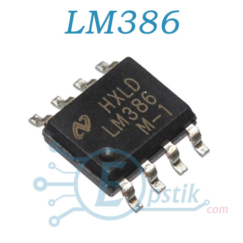 LM386M-1 аудио усилитель для портативной аппаратуры SOP8: продажа, цена в Гайвороне ...