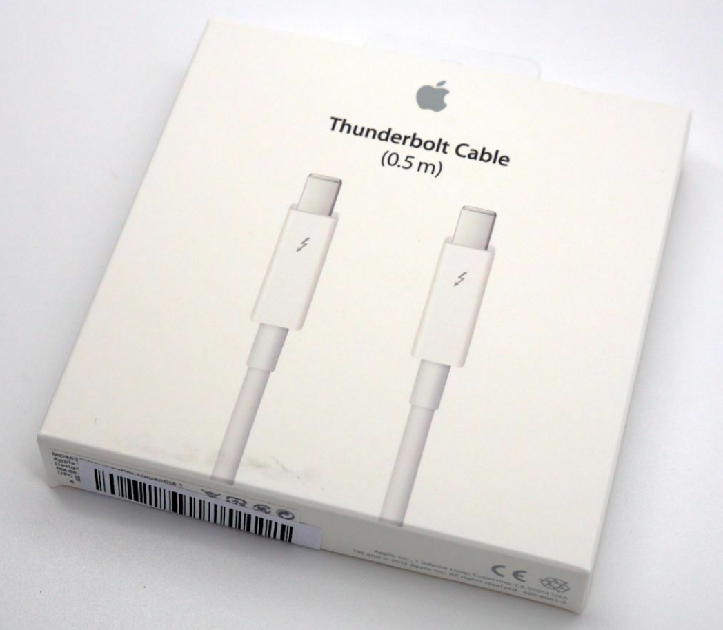 Кабель Thunderbolt 2 Cable - Black 0.5м Apple OWC Akitio egpu (ID ...