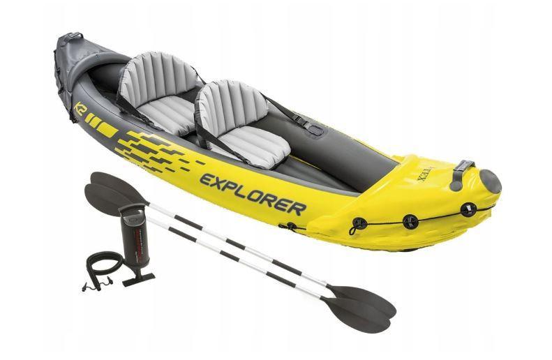 Туристическая Надувная Лодка Intex 68307 Explorer K2 Космос — Купить ...