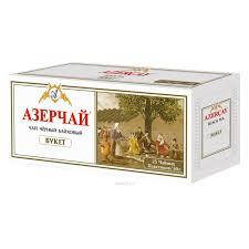 АЗЕР ЧАЙ чорний 25 пакетов с/в букет * 24 (шт.), цена 46.99 грн - Prom ...