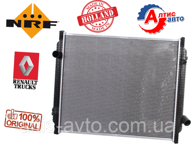 Радіатор Renault Premium Dci, Kerax (826X709X48 алюміній) охолодження ...