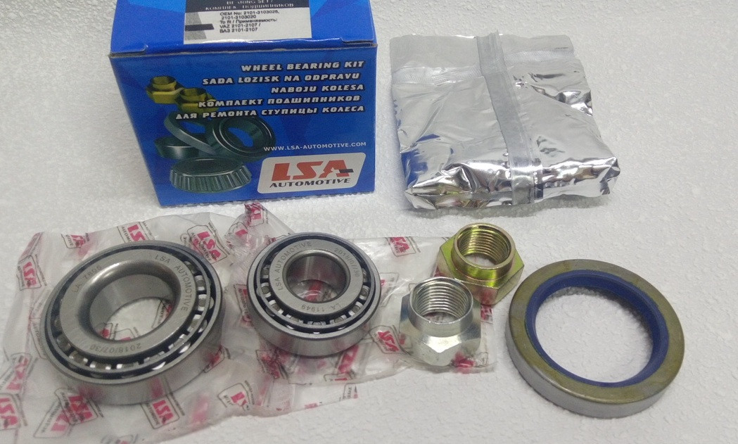 Підшипник маточини ВАЗ 2101-2107 Жигули передньої LSA (ID#470583544), ціна: 272 ₴, купити на Prom.ua