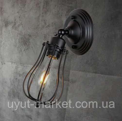 Купити Настінне бра лофт 748MB201-1 BK чорний, ціна 585 грн - Prom.ua ...