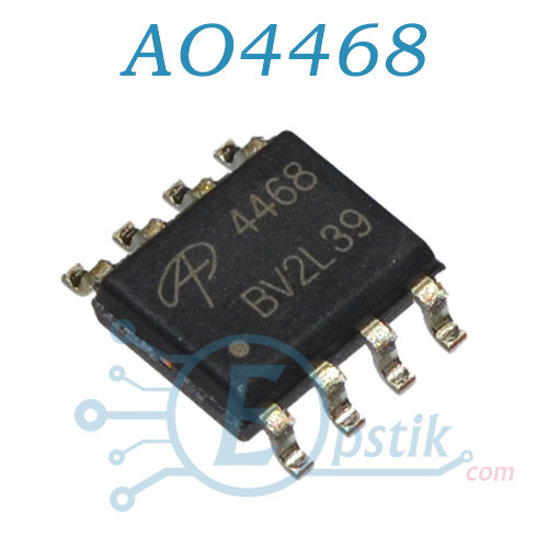 AO4468 MOSFET транзистор N канал 30В 10А SOP8: продажа, цена в Гайвороне. Транзисторы от "Epstik ...
