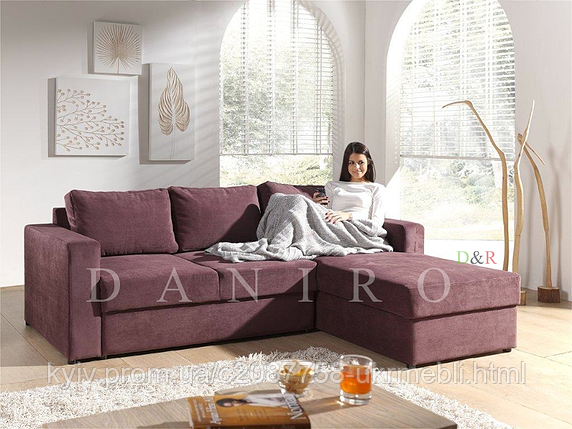 Угловой диван дельфин Базель, Даниро (ID#84263545), цена: 9820 ...