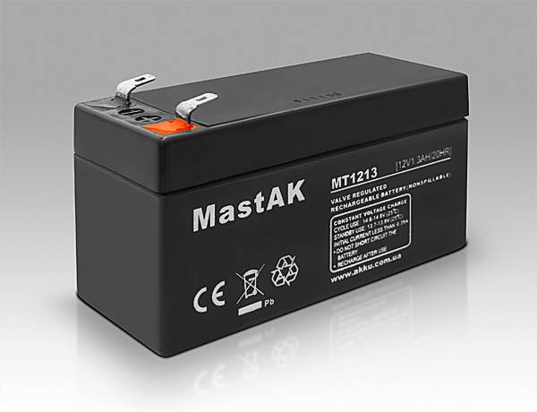 Акумулятор MastAK MT1213 (12v1.3Ah) (ID#7808194), ціна: 386 ₴, купити ...