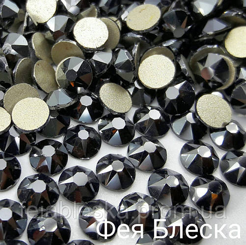 Купить Стразы холодной фиксации Xirius 8+8, цвет Hematite, ss30 (6.3-6 ...