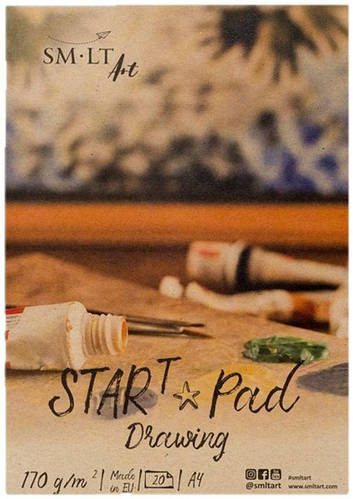 Склейка для рисунка STAR T А4, 170г/м2, 20л, SMILTAINIS (ID#908992648 ...