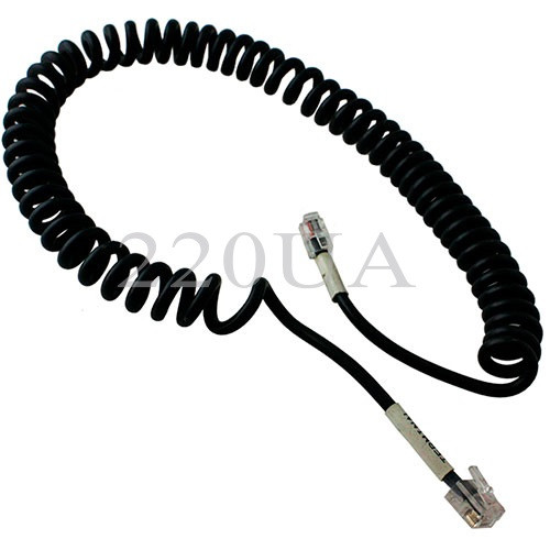 Патч корд перехідник кручений RJ12-RJ11 (POS-термінал - PIN-PAD) 2м (ID ...
