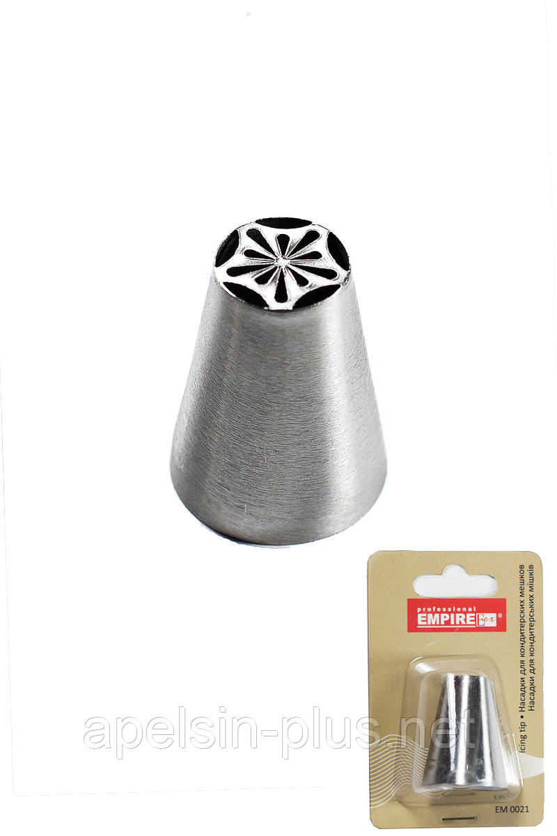 ᐈ Купить насадка кондитерская для крема тюльпан пять лепестков выход 1 8 см в Харькове